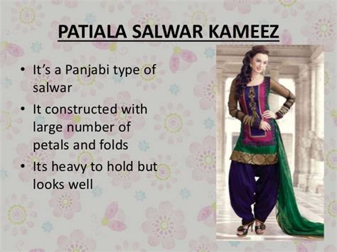 Types Of Salwar Kameez