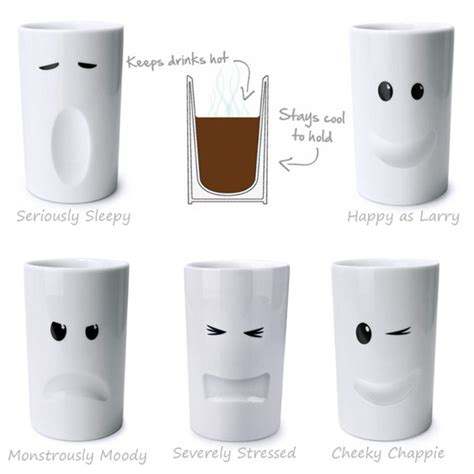 Double Walled Insulation Mood Mugs Geekalerts
