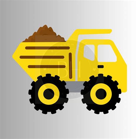 Dump Truck Svg Toy Dump Truck Svg Clipart Dump Truck Clipart