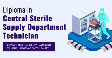 Diploma In Central Sterile Supply Department Cssd Technician Detail Exams Admission