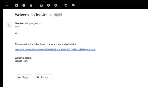 Setup Email Text Indentation Incorrect · Issue 494 · Tooljettooljet · Github