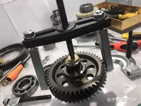 某电动汽车减速器拆解报告4轴承的拆卸和减速齿轮参数测量 知乎