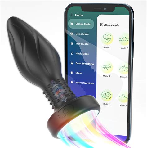 Yivans Vibrating Anal Plug App Control Prostate Massager