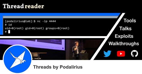 rémi gascou podalirius s threads thread reader app