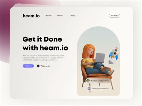 Heam Website For Team Management Software