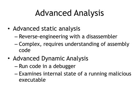 CNIT 126 Ch 0 Malware Analysis Primer 1 Basic Static Techniques PPT