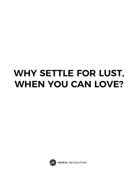 The Difference Between Lust And Love