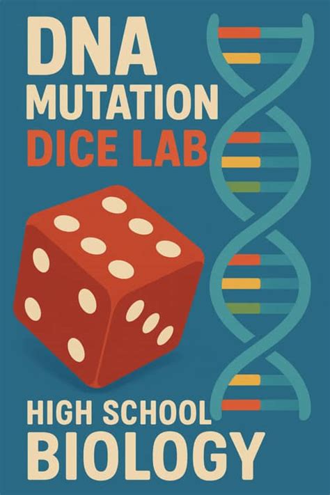 Dna Mutation Dice Lab By Science Made Fun Tpt