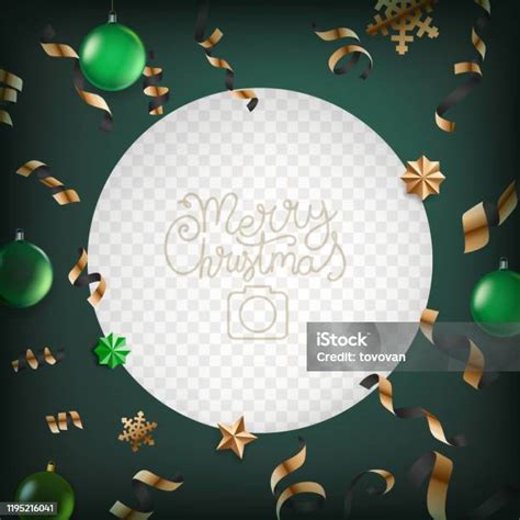 크리스마스 문자와 사진 프레임 벡터 모형 사진에 대한 벡터 템플릿 사진 예술 및 공예제품에 대한 스톡 벡터 아트 및 기타 이미지