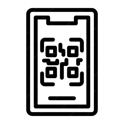 Premium Vector Vector Design Mobile Qr Code Icon Style