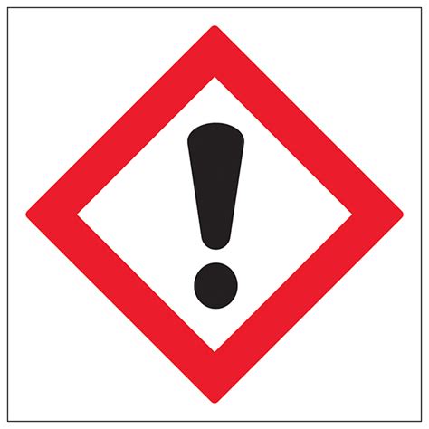 Exclamation Symbol Safety Signs Less