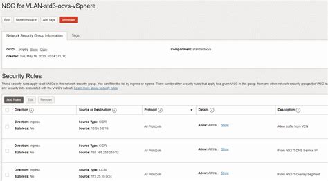 Nsx T 오버레이 세그먼트에서 Oracle Cloud Vmware Solution Management Vm 및 Esxi 호스트에 대한 Dns 확인 사용