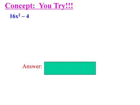 4 4 Factoring Polynomials Ppt Download