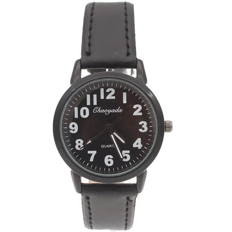 Badu Bg Модна марка Дамски часовници Момичета Ежедневни водоустойчиви кожени анимационни