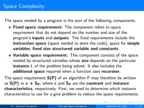 Time And Space Complexity Pdf Programming Languages Computing