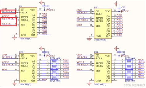 【普中 Stm32 F103 创客套件开发攻略】 第 14 章 Led点阵实验 点亮一个点stm32 Hc959 驱动16点阵 Csdn博客