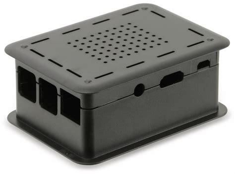 teko raspberry pi gehäuse tek rpi xl3 9 schwarz online kaufen pollin de