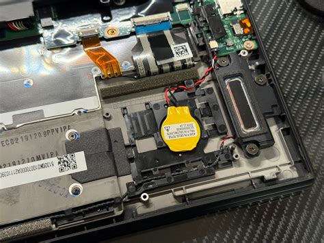 Thinkpad X1 Carbon Gen7のcmosバッテリー（ボタン電池）を交換する Items