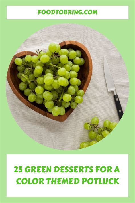 25 Green Desserts For A Color Themed Potluck Artofit