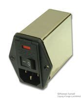 PE0SXDSXA CORCOM TE CONNECTIVITY Filtered IEC Power Entry Module IEC C14 Medical 10 A 250