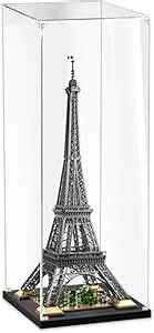 Amazon Com Acrylic Display Case For Lego Eiffel Tower Model Dustproof Anti UV Storage