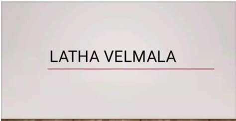 latha velmala on linkedin oasisinfobyte webdesign intern