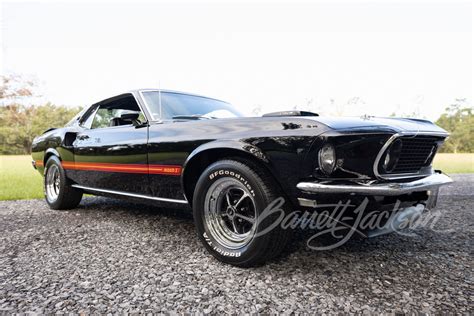 1969 ford mustang mach 1 428 scj r code drag pack