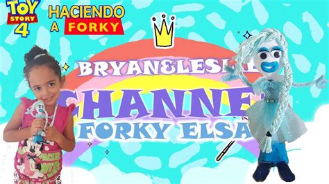 Haciendo Un Forky Elsa Youtube