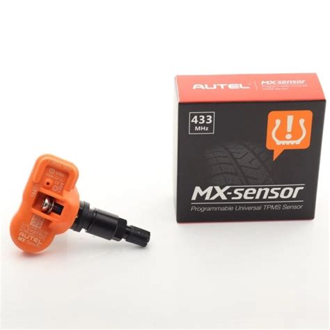 TPMS Вентил с датчик за налягане на гумите - Autel 433 MHz - черен