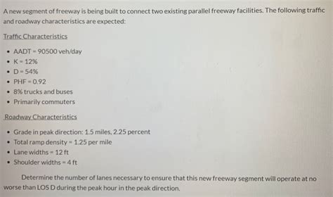 solved a new segment of freeway is being built to connect