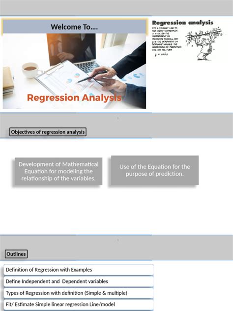 Regression Analysis Pdf Linear Regression Coefficient Of