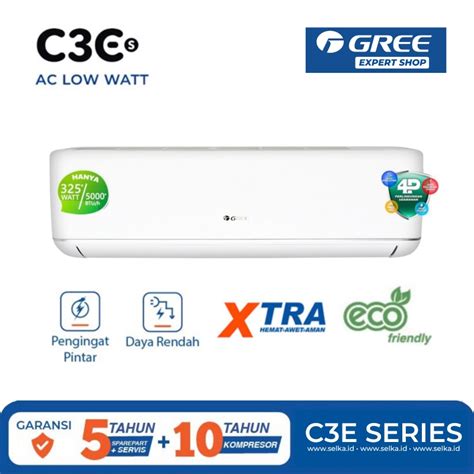 Harga Jual GREE GWC C ES EX AC SPLIT PK LOW WATT Selka Id