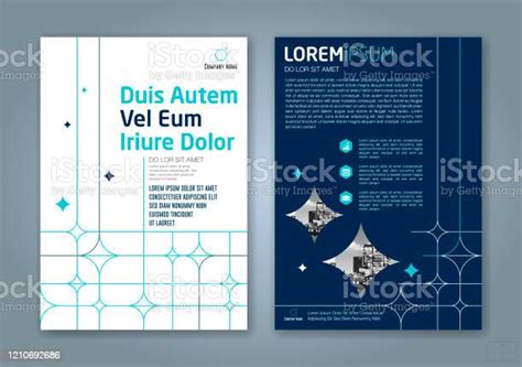 비즈니스 연례 보고서 표지 표지 전단지 포스터에 대한 추상 최소 기하학적 원 배경 0명에 대한 스톡 벡터 아트 및 기타 이미지 0명 개념 공란 Istock