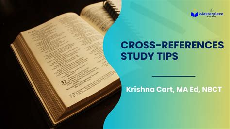 Mastering Cross References Tips For Success In The National Bible Bee And Beyond Masterpiece