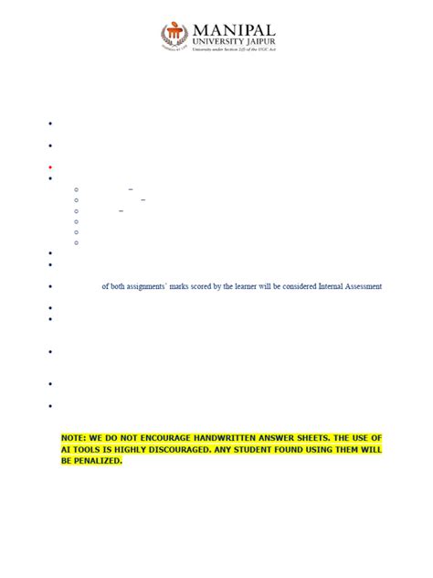 Instructions For Assignment Completion Pdf