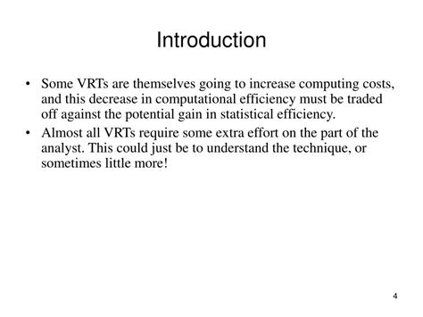 ppt variance reduction techniques powerpoint presentation free