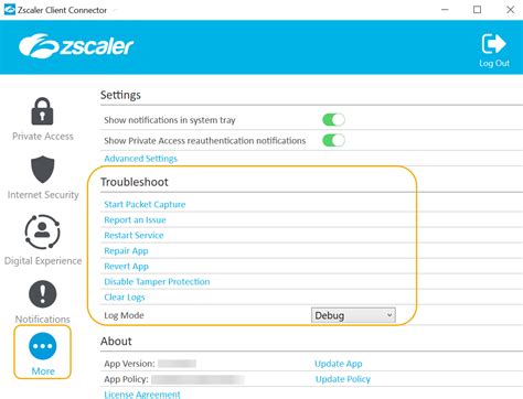 Troubleshooting Zscaler Client Connector Zscaler