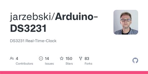 Github Jarzebskiarduino Ds3231 Ds3231 Real Time Clock