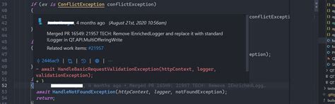 Line Blame Popup Disapears Immediately Once Scrolling Reaches The Top Or Bottom Of The Popup