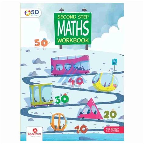 Second Step Maths Workbook 5d Series Maryam Academy Booksellers