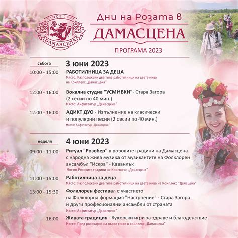 Начало Етнографски комплекс Дамасцена Събития