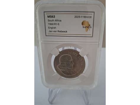 036 Graded South African One Rand Coin Bidpro