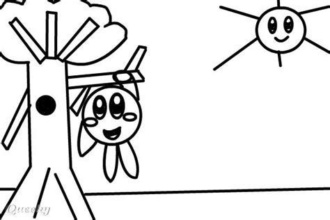 Kirby On Tree An Anime Speedpaint Drawing By Skyblue Queeky