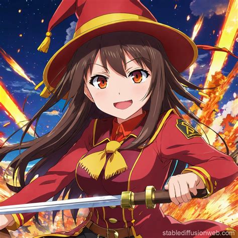 Megumins Explosion Stable Diffusion Online