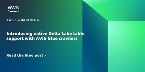 Ladislav Vrbsky On Linkedin Introducing Native Delta Lake Table Support With Aws Glue Crawlers
