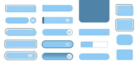 가게는 이제 단순한 현대적인 버튼 세트입니다 응용 프로그램 광고 상점 또는 웹 사이트에 대한 푸시 버튼 제품에 대한 다양한 아이콘 광고에 대한 스톡 벡터 아트 및 기타