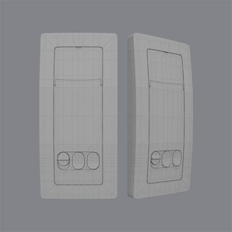 Schneider Electric Blanca Intercom 83639 3d Model Download 3d Model Schneider Electric