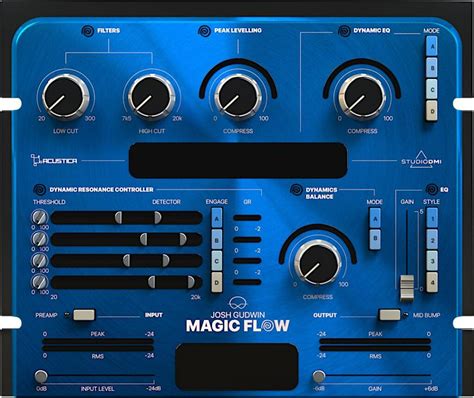 New Music Gear Monday Acustica Audio Magic Flow Multi Processor Plugin