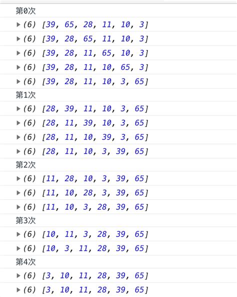 一篇文章搞定javascript冒泡排序慕课手记