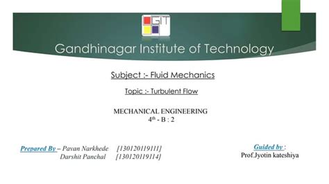 Flow Of Viscous Fluid Through Circular Pipe Pptx